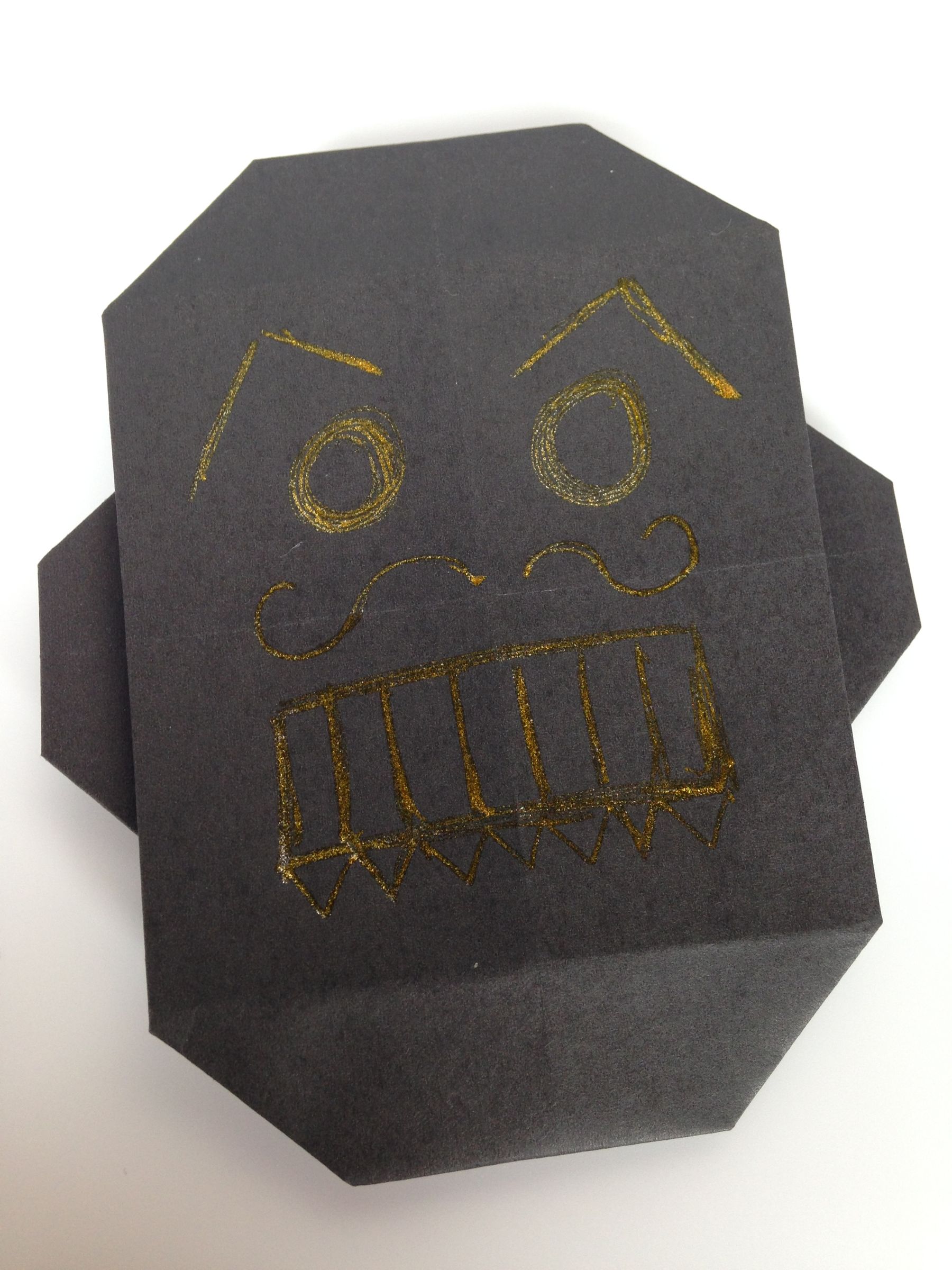 Origami Robot Head - March of the Robots : 7 Steps - Instructables