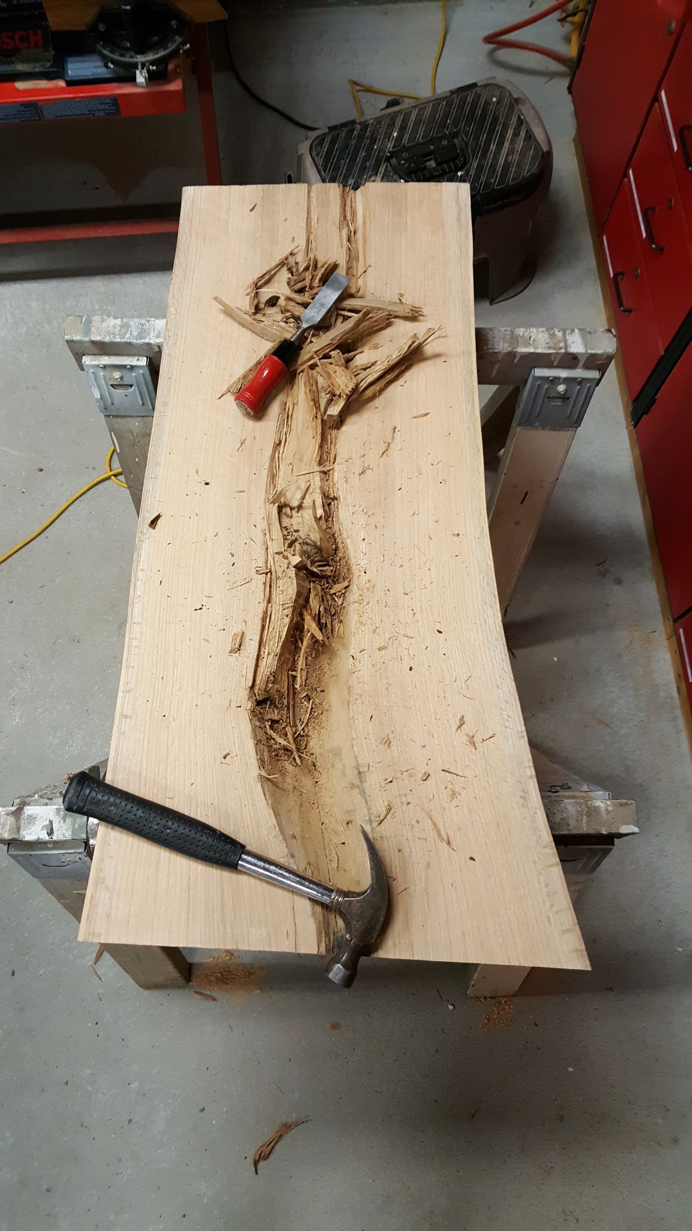 Natural Wood Bench : 8 Steps (with Pictures) - Instructables