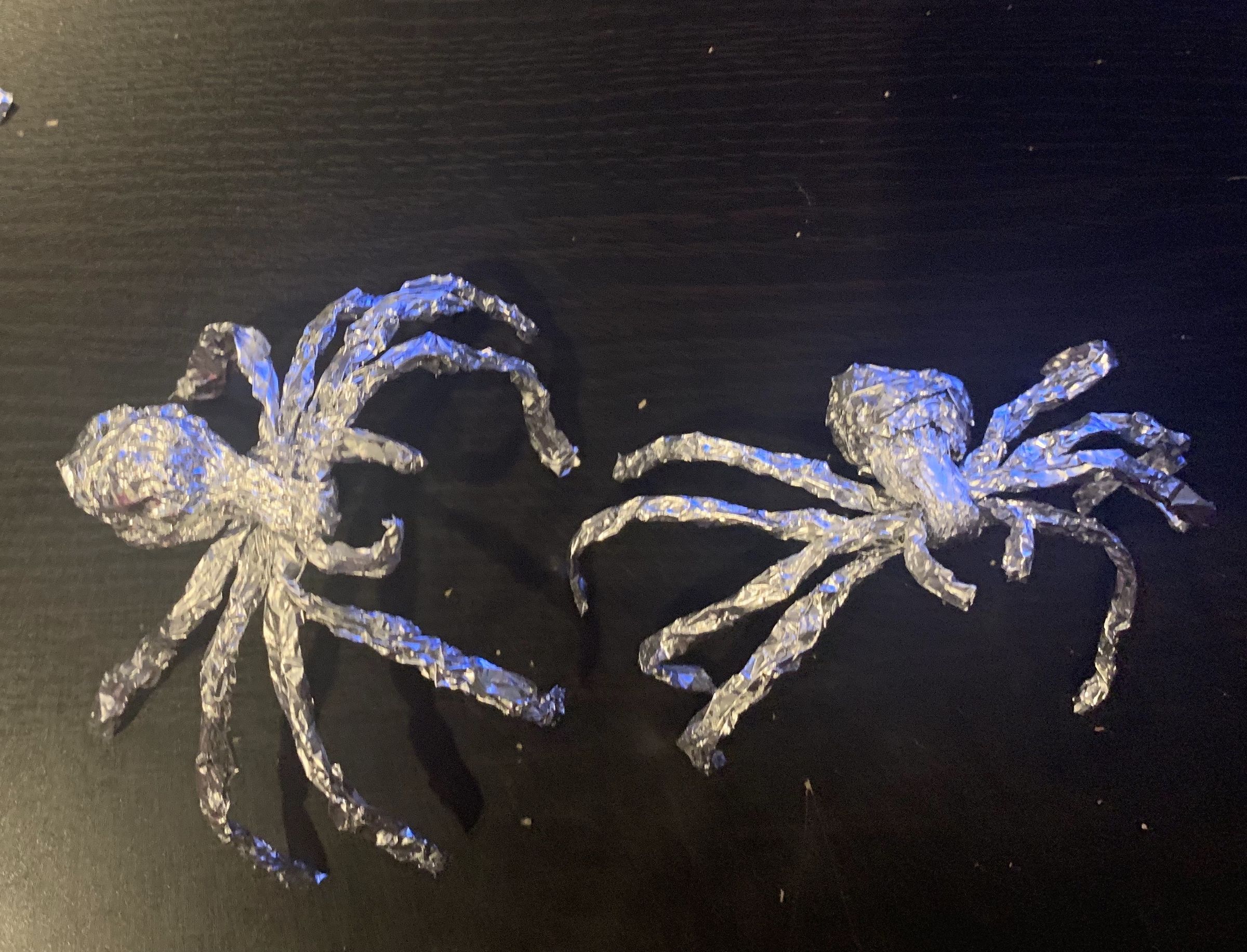 Tinfoil Spiders : 11 Steps (with Pictures) - Instructables