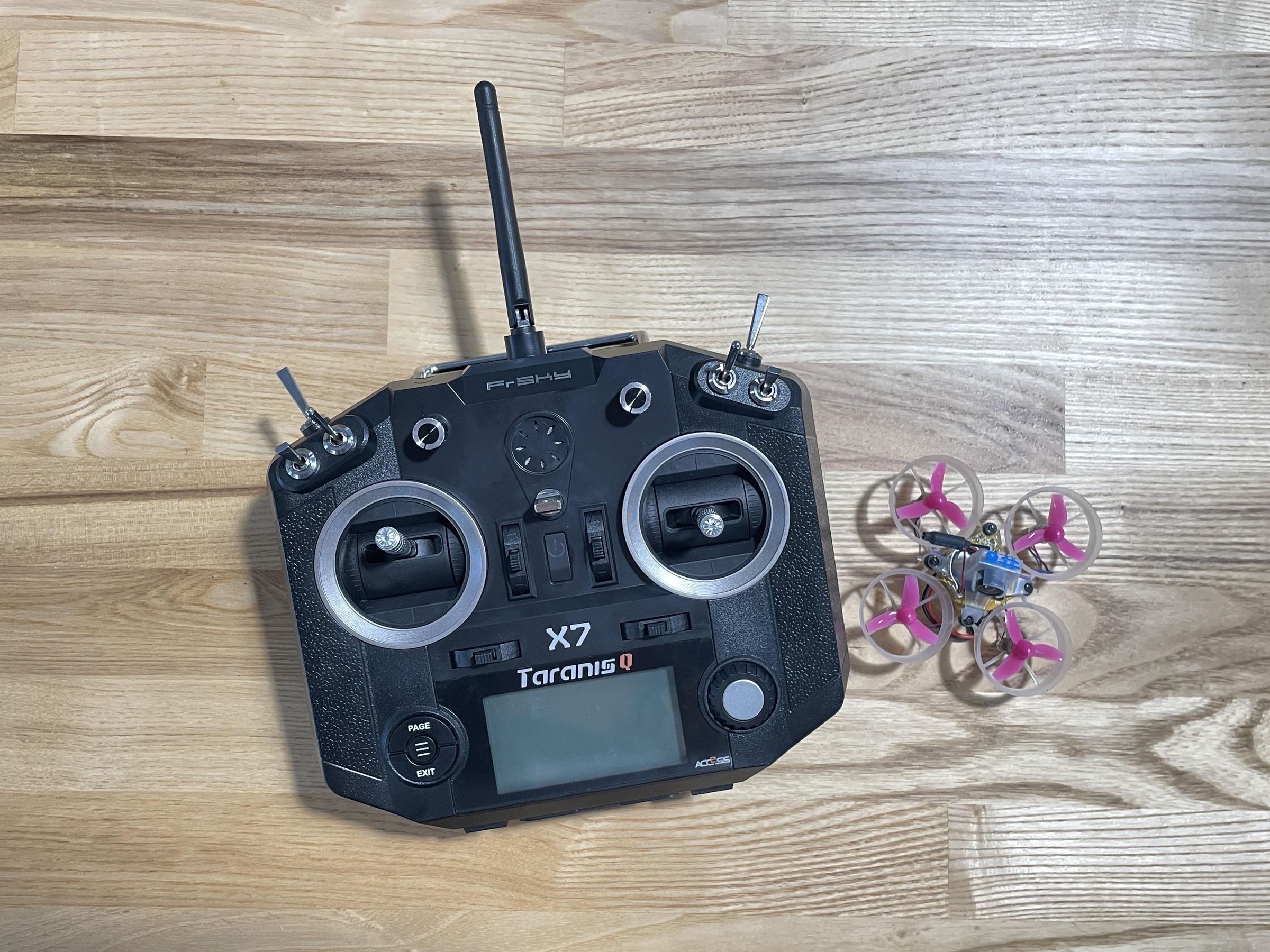 Setting Up and Binding MicroBee Drones to FrSky Taranis Q X7 Radios ...