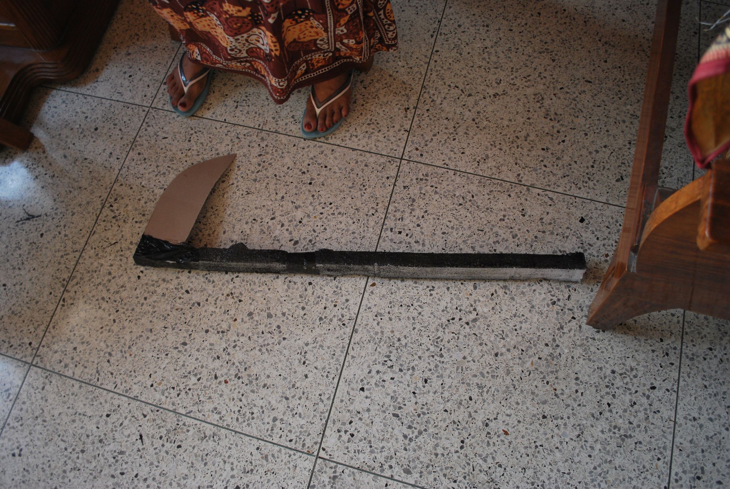 How to Make a Grim Reaper Scythe for Halloween : 6 Steps - Instructables