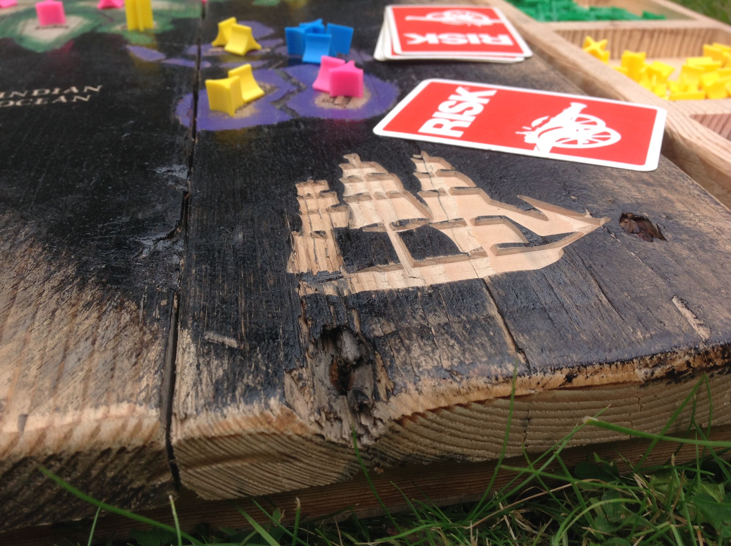 RISK Board Game Build From Reclaimed Pallets : 7 Steps (with Pictures ...