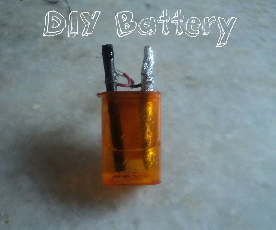 Make Your Own DIY Battery : 7 Steps (with Pictures) - Instructables