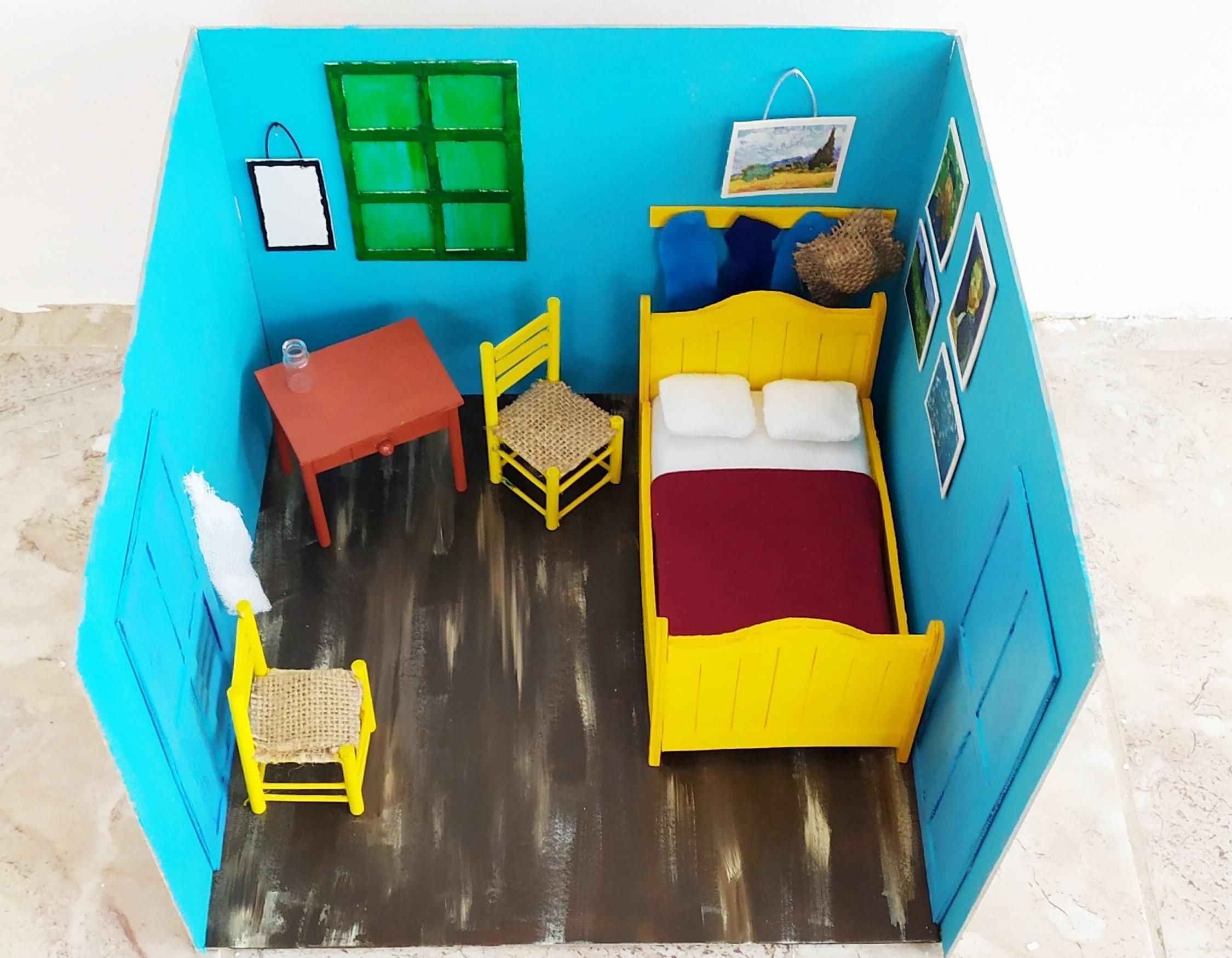 Miniature Bedroom in Arles : 17 Steps (with Pictures) - Instructables