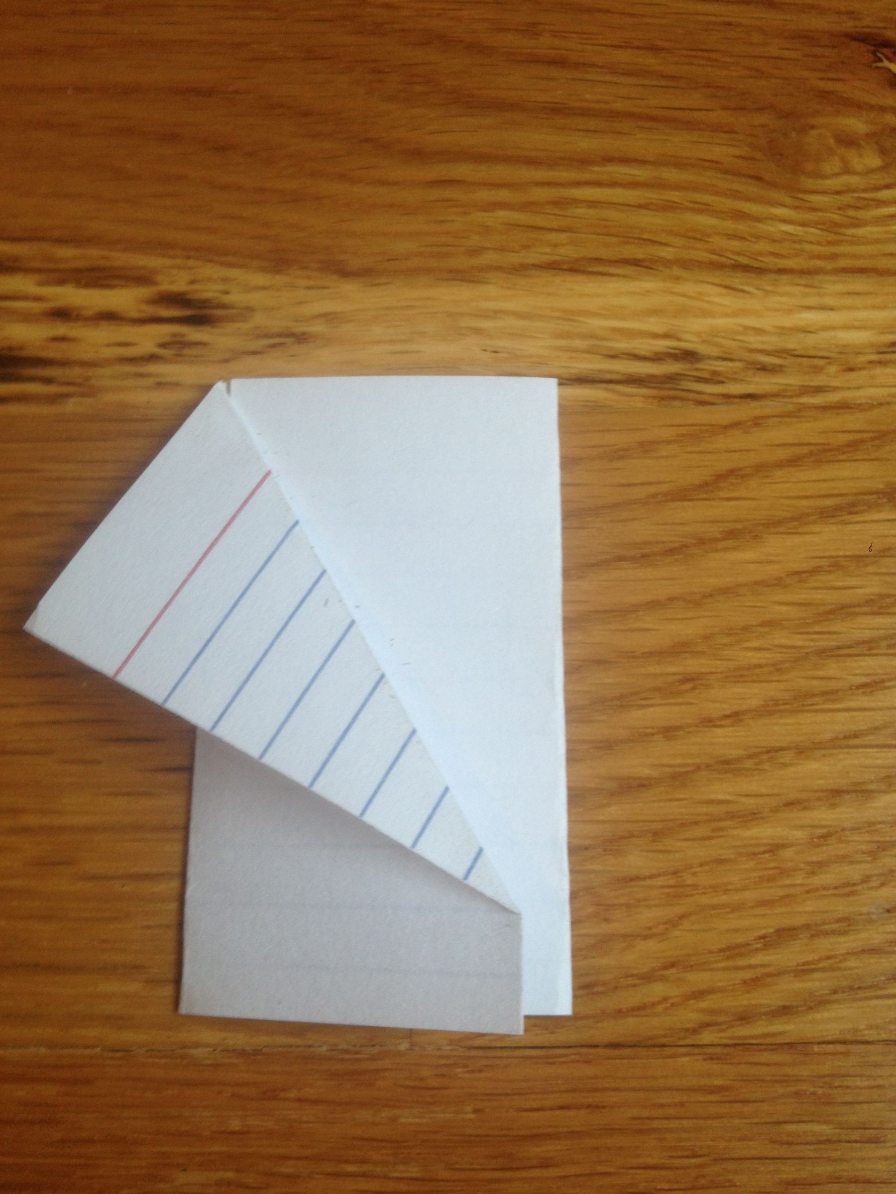 Origami Today From a Notecard : 5 Steps - Instructables