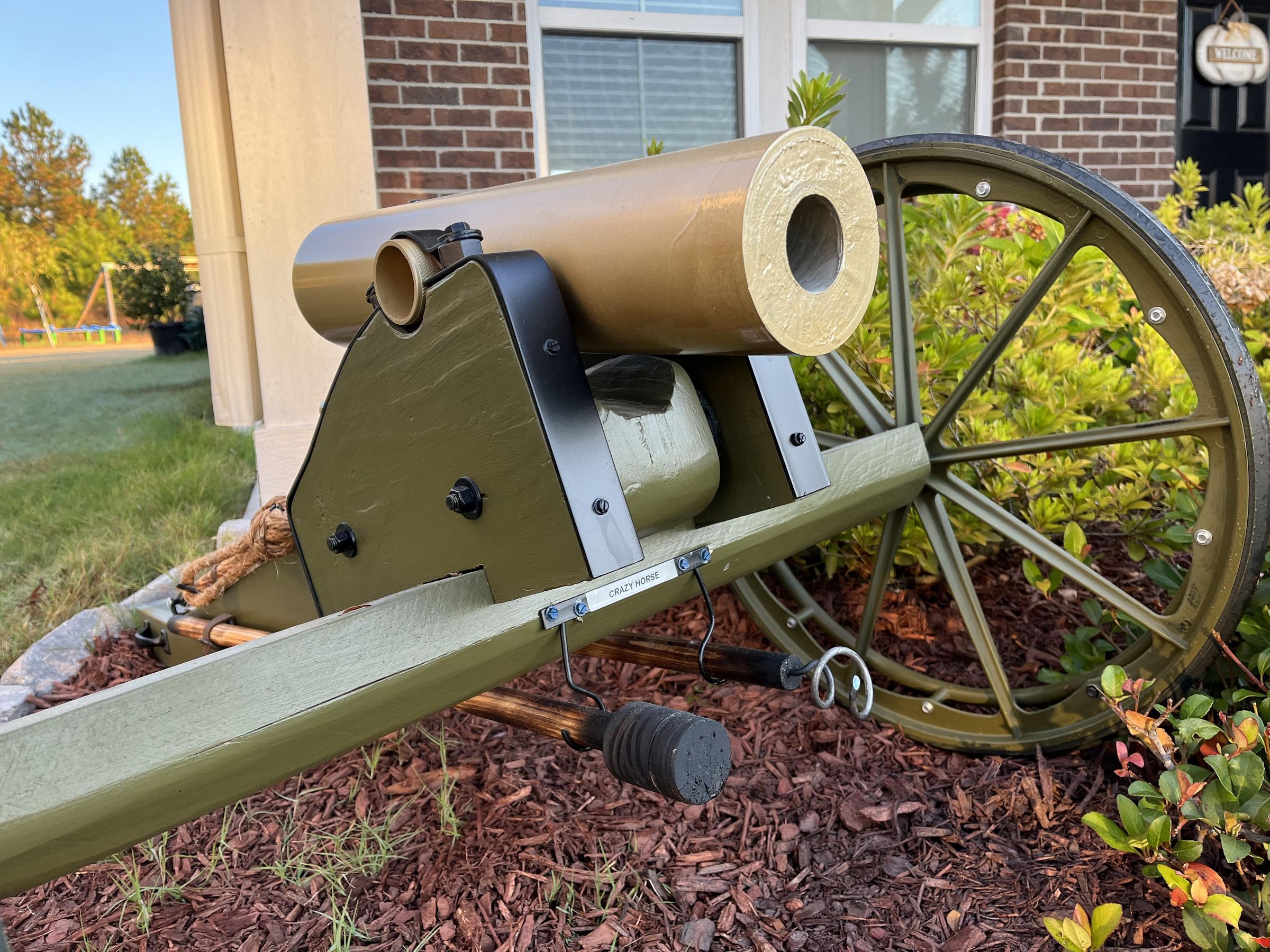 Yard Art Signal Cannon : 8 Steps - Instructables