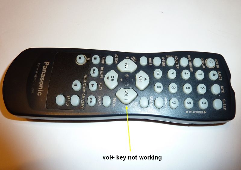 Repair Non-working Tv Remote Key : 3 Steps - Instructables