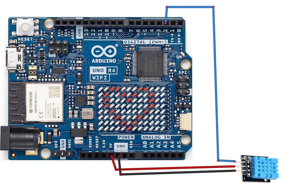 Arduino Uno R4 Wifi Weather Station Tutorial With Visuino Dfrobot Maker Community