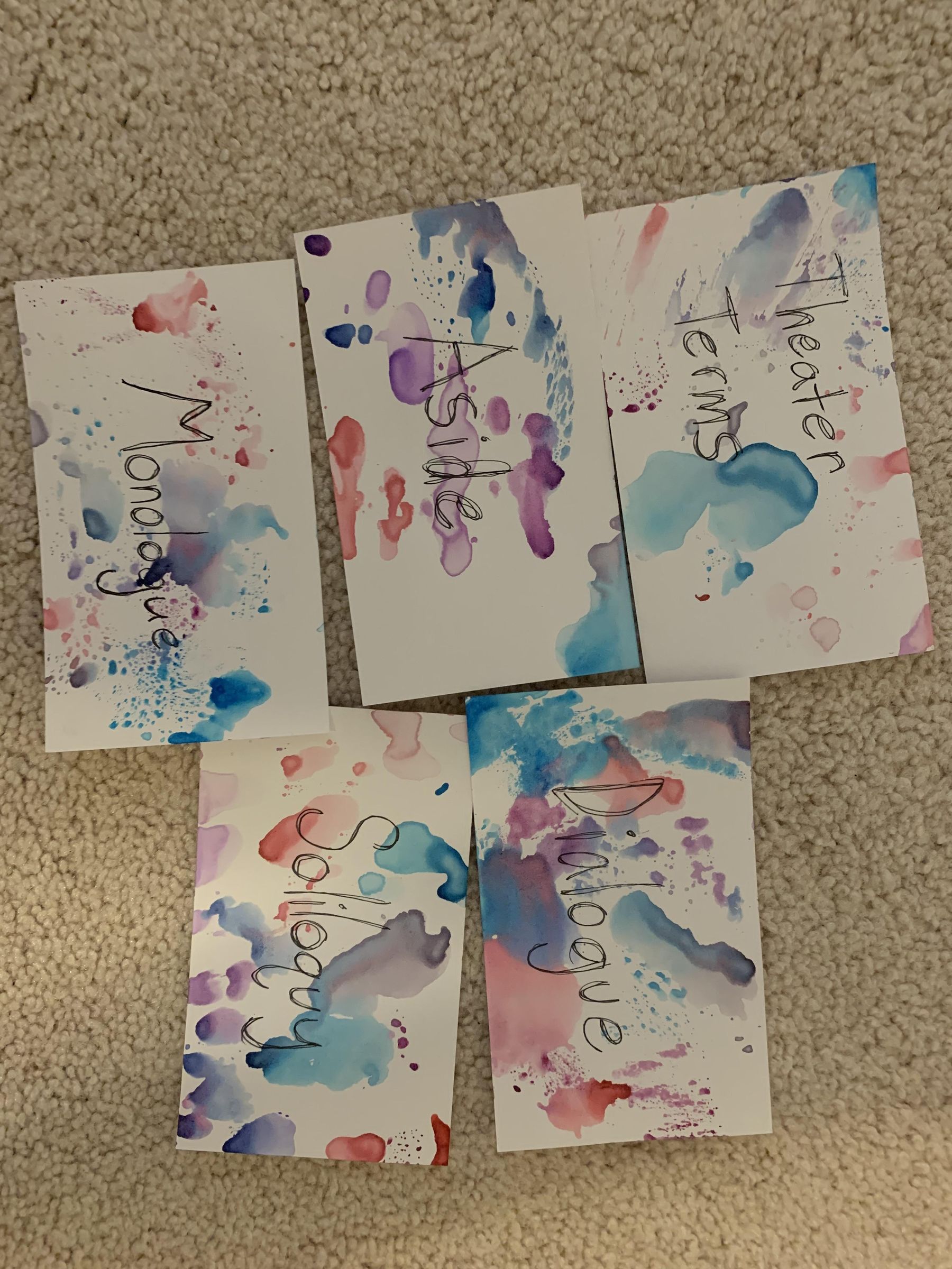 How to Make: Colorful Note Cards : 4 Steps - Instructables