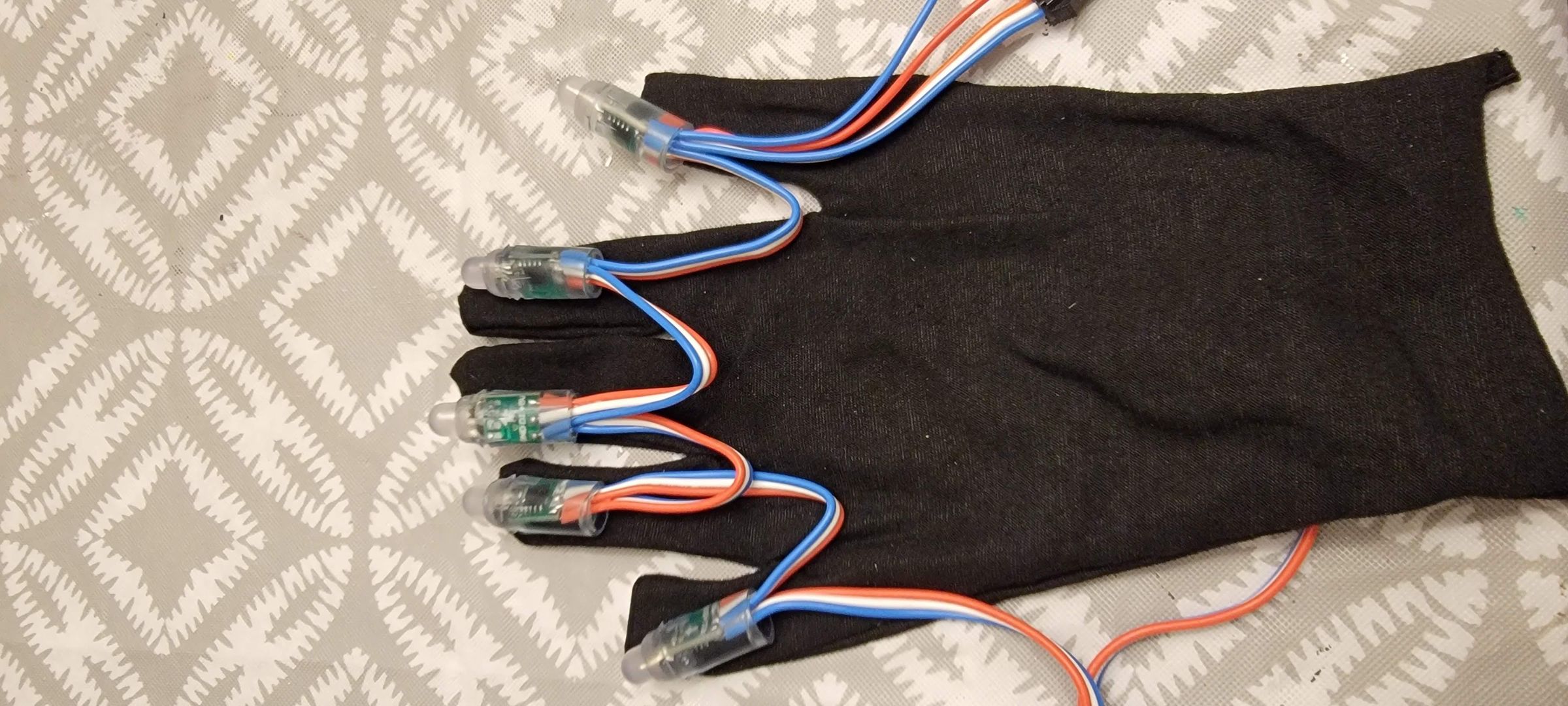Weird But Fun Fingertip Neopixel Micro:bit Gloves - Wearable Tech Tutorial : 10 Steps (with ...