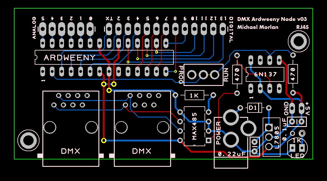 DMX Ardweeny Node - Instructables