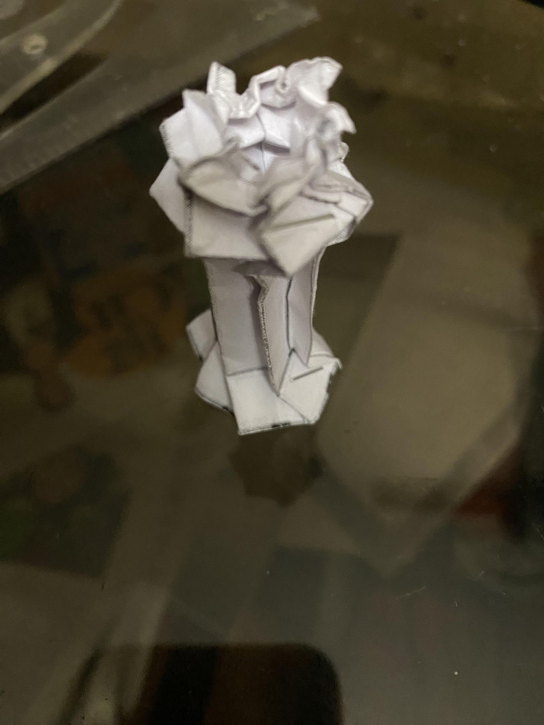 Origami Pleated Chess King and Queen : 6 Steps - Instructables