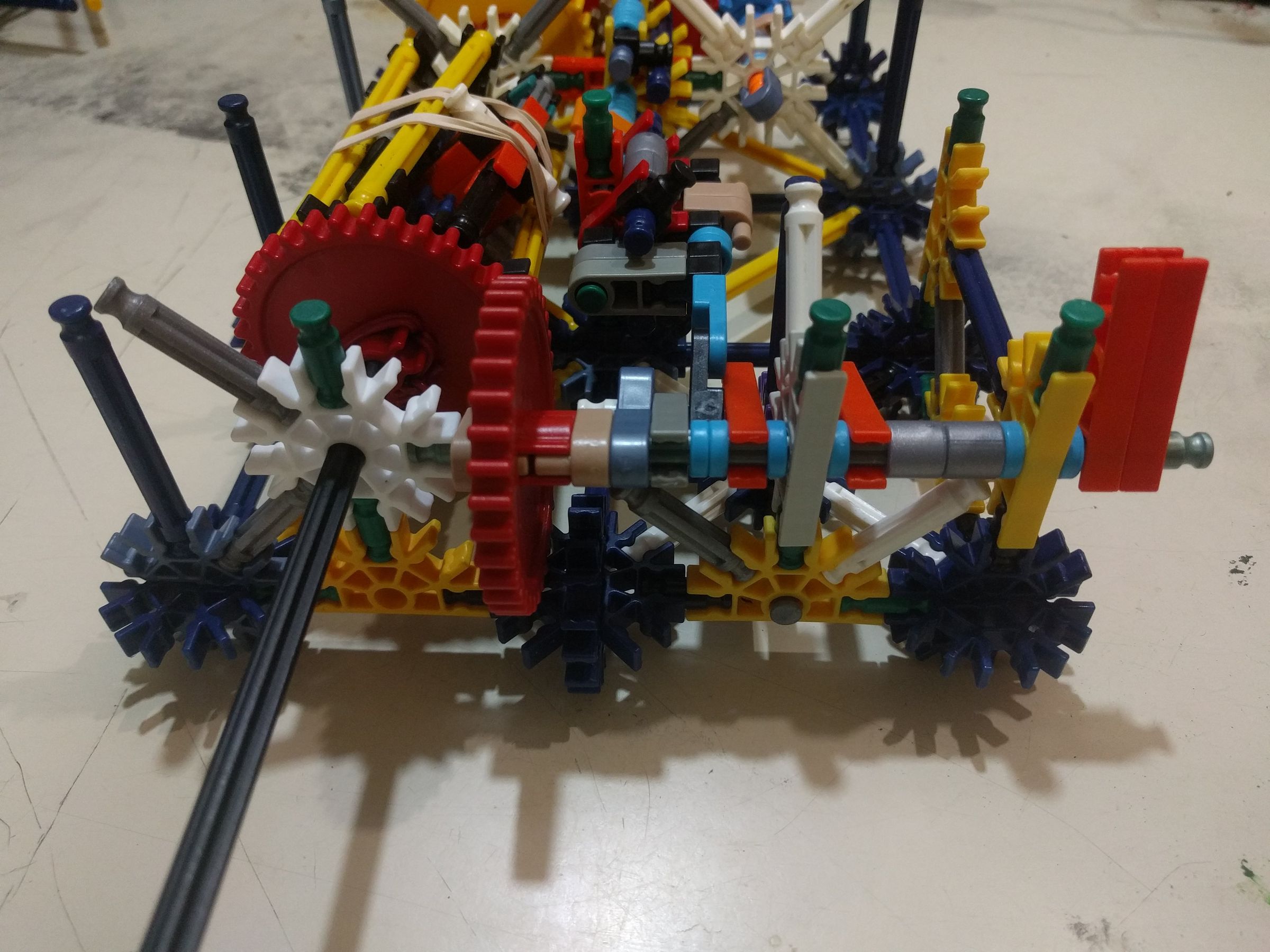 2 Gear Fully Automatic K'nex Transmission : 8 Steps - Instructables