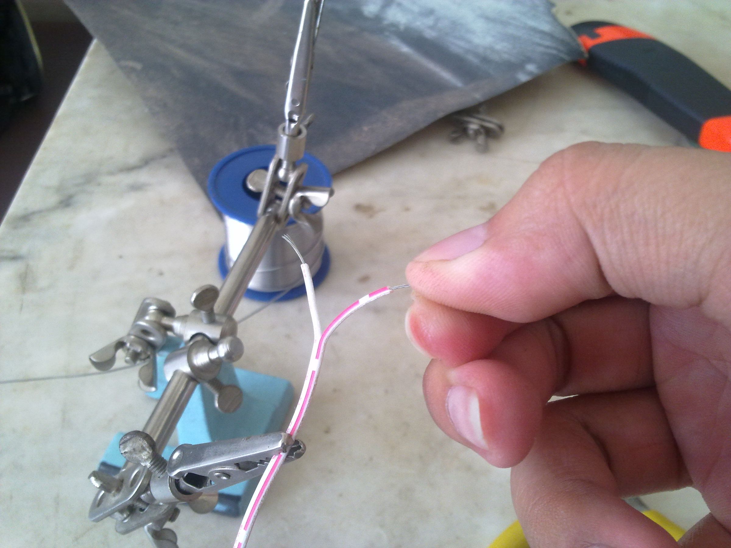 Soldering Led Smd 5050 to the Cable - Instructables