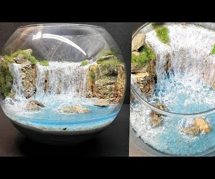 DIY Waterfall Terrarium|Diorama|Aquascape : 5 Steps - Instructables