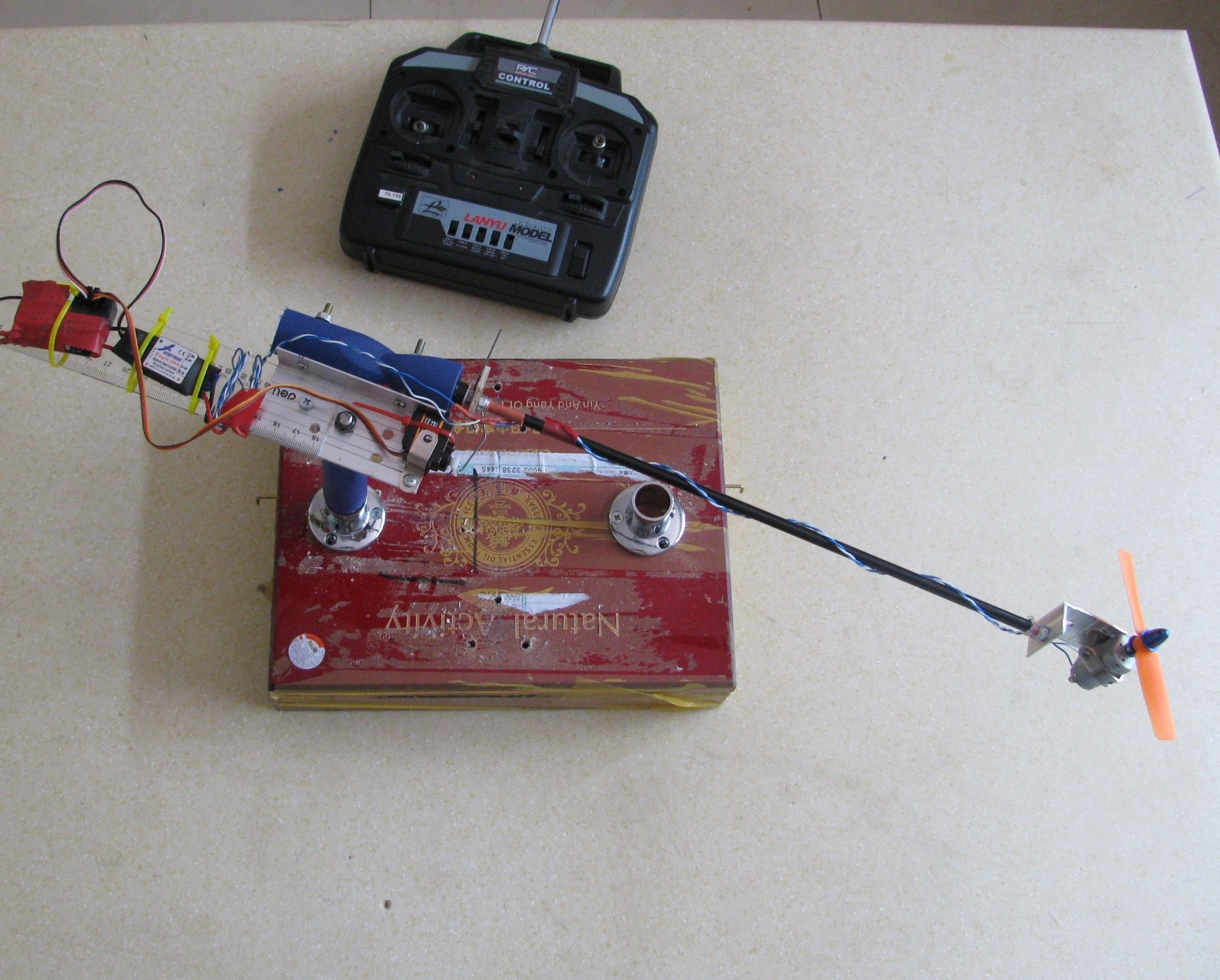 RC Flight Trainer - Single Axis Movement - Instructables