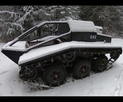How to Build a Full-sized All-Terrain Tracked Vehicle From Junk (the ...