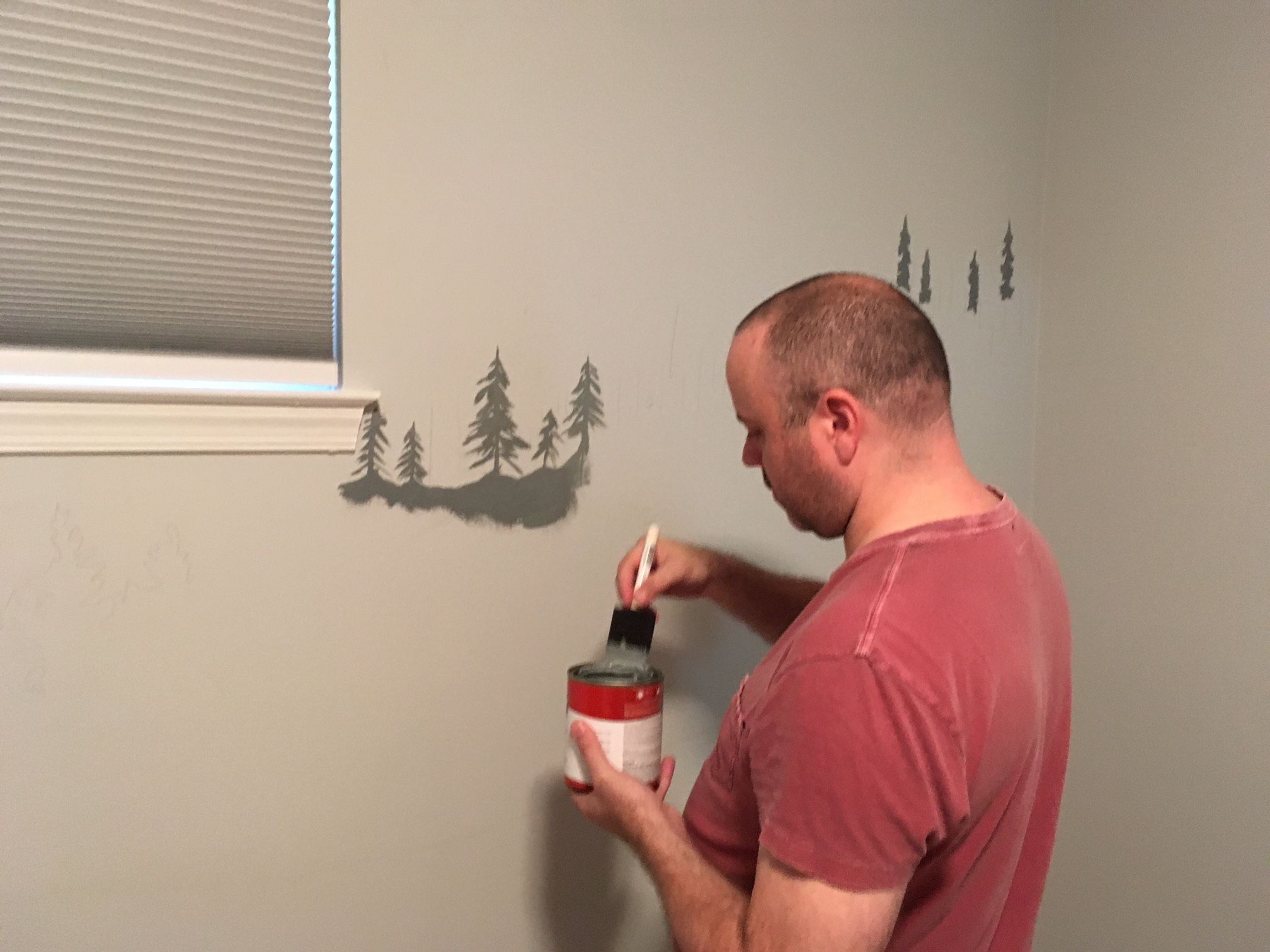 Make Your Own Forest Wall Mural : 7 Steps (with Pictures) - Instructables