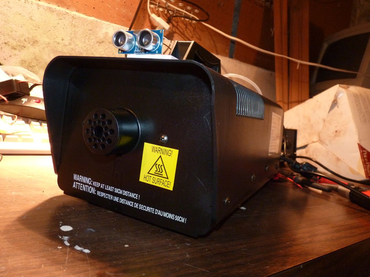 Motion Triggered Fog Machine : 11 Steps (with Pictures) - Instructables