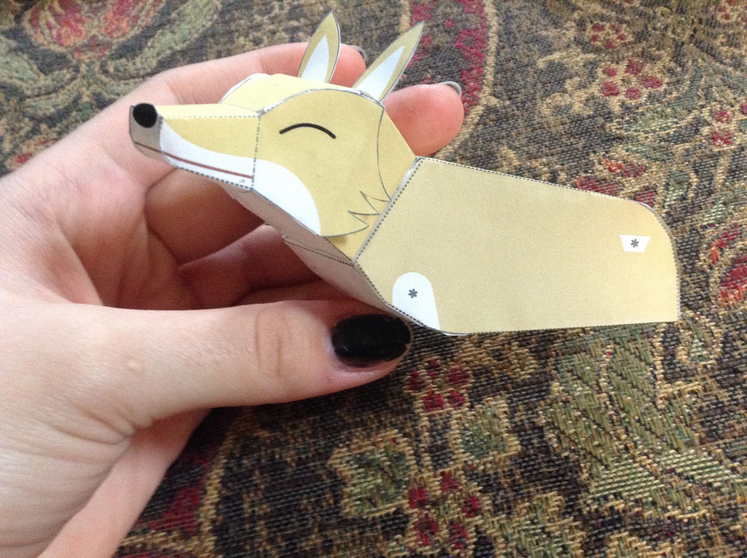 Diy Papercraft Fox : 9 Steps - Instructables