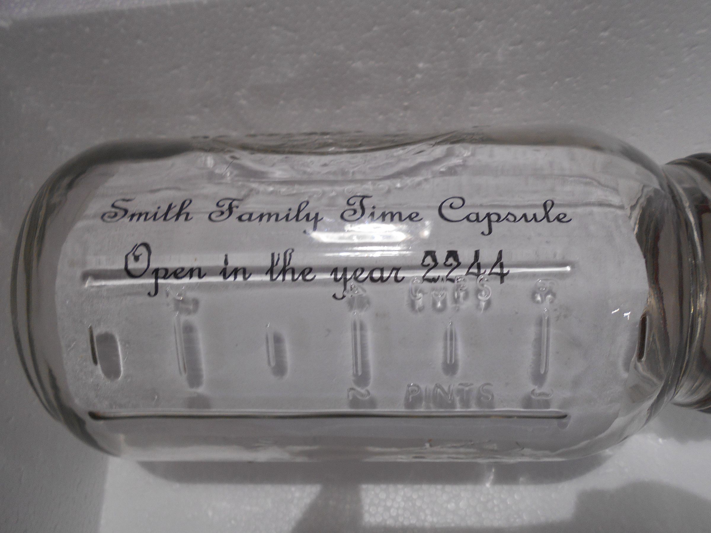 Easy Time in a Jar Capsule : 5 Steps - Instructables