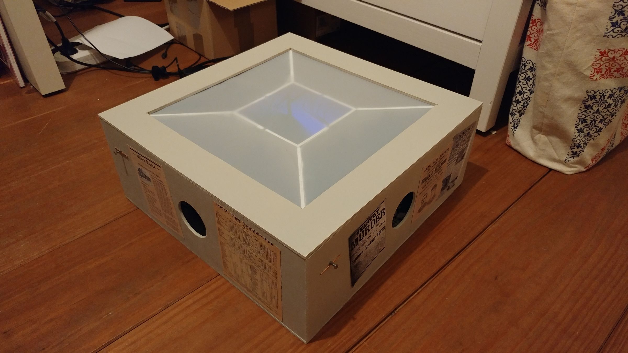 Peep-Show Box With LEDs : 5 Steps (with Pictures) - Instructables