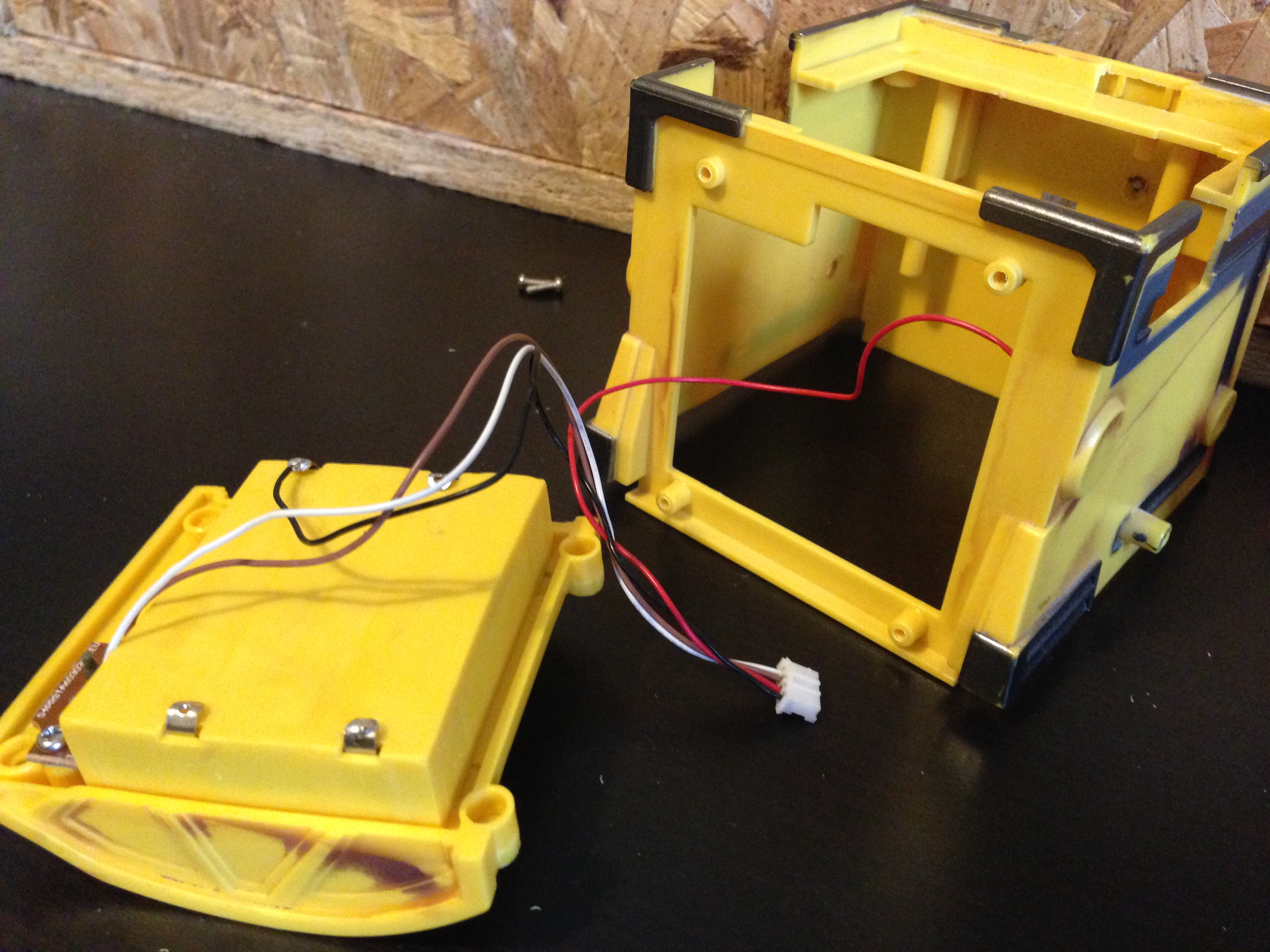 Spark-e - a Spark Core + Touch OSC Controlled Wall-e Toy Robot ...