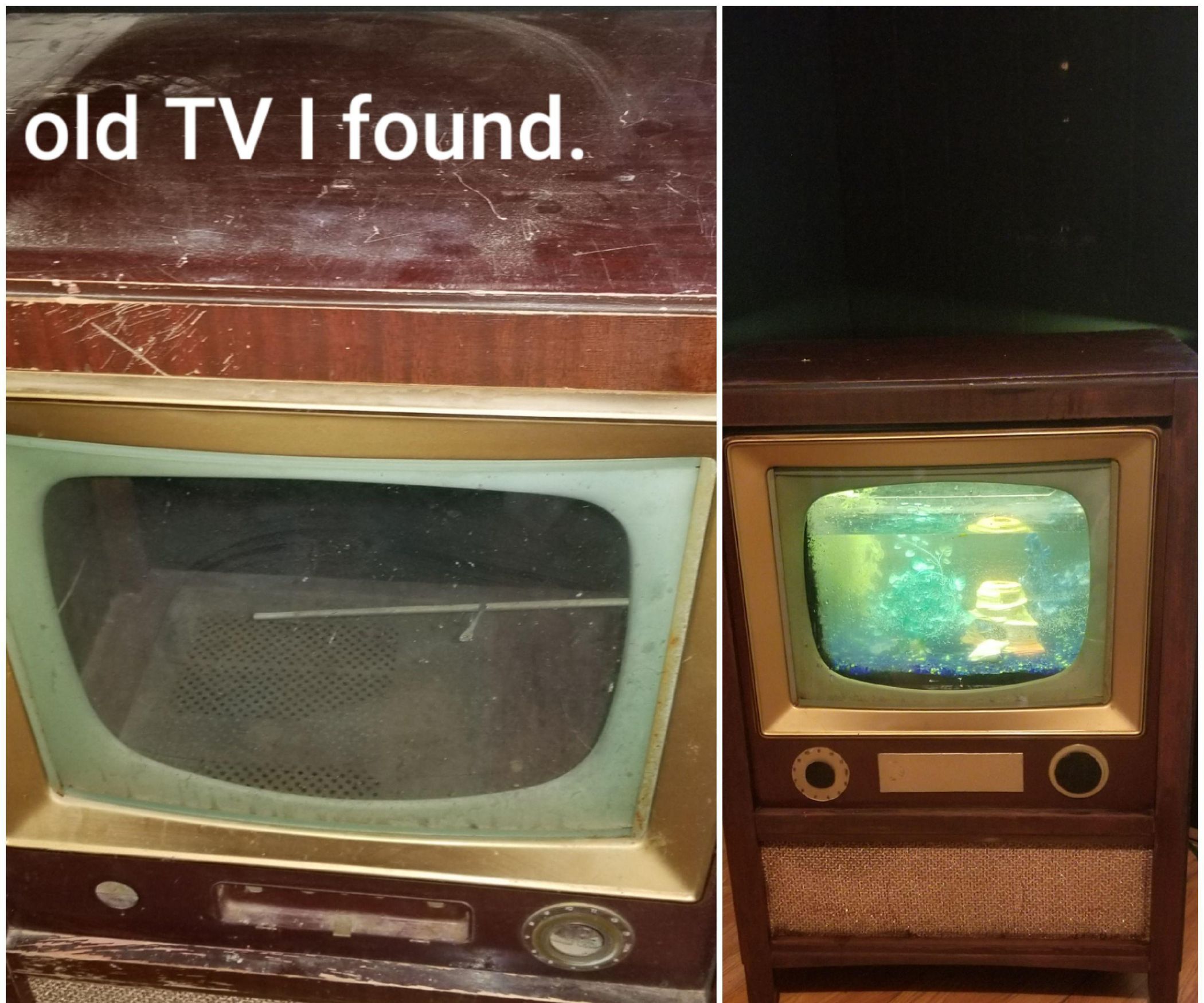 Old TV Into Fish Tank : 3 Steps - Instructables