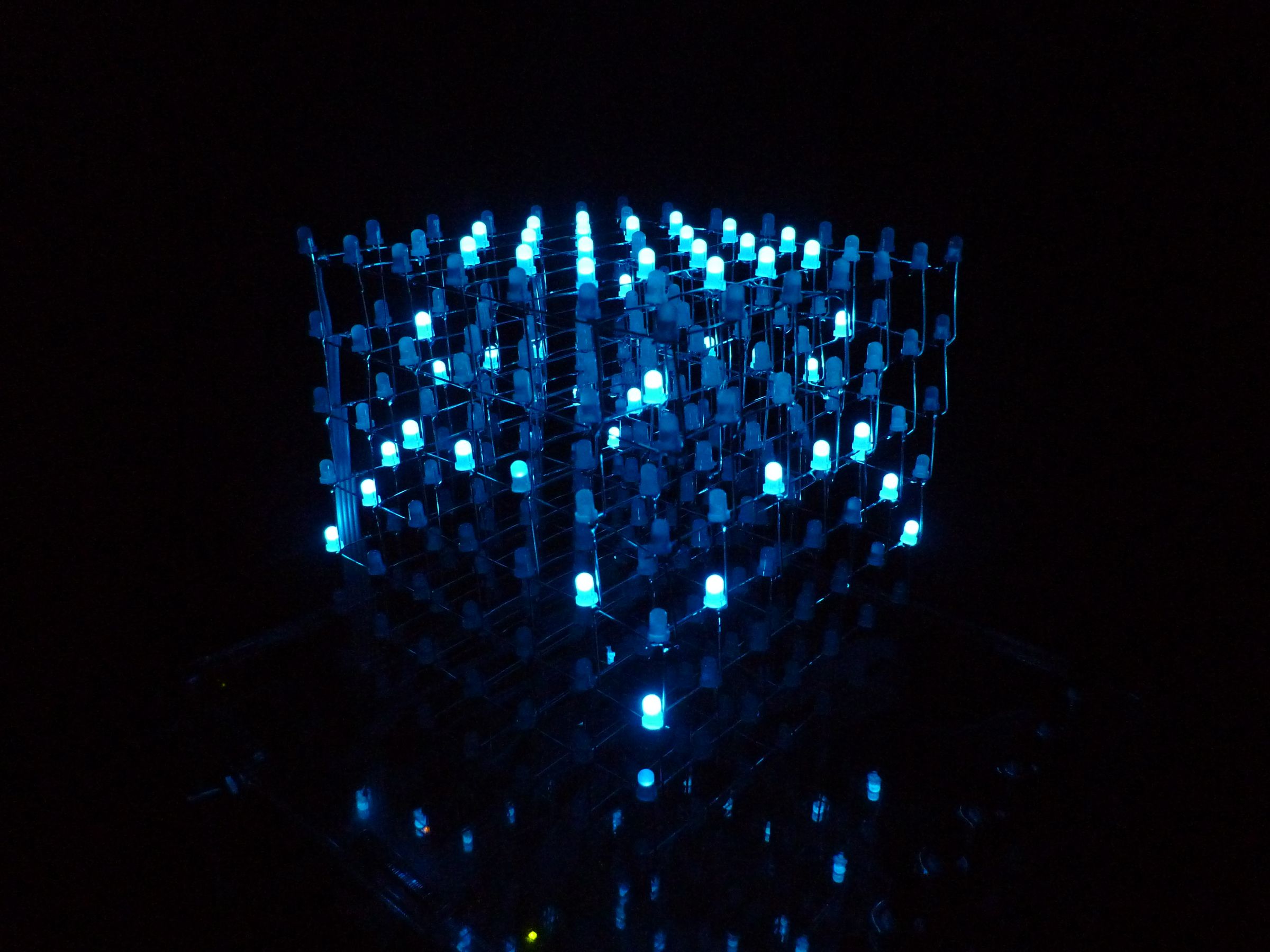 Self-Contained 7x7x7 LED Cube : 26 Steps (with Pictures) - Instructables