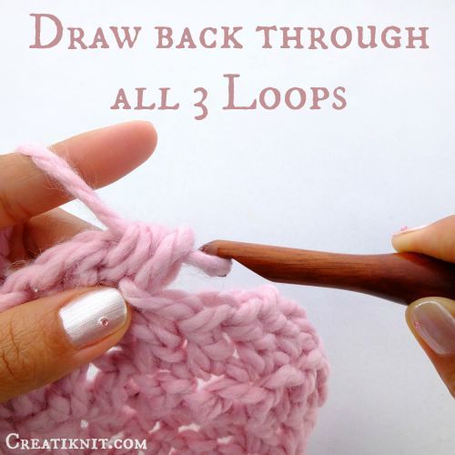 How to DC2TOG (double Crochet 2 Together) – a Decrease Stitch! : 17 ...