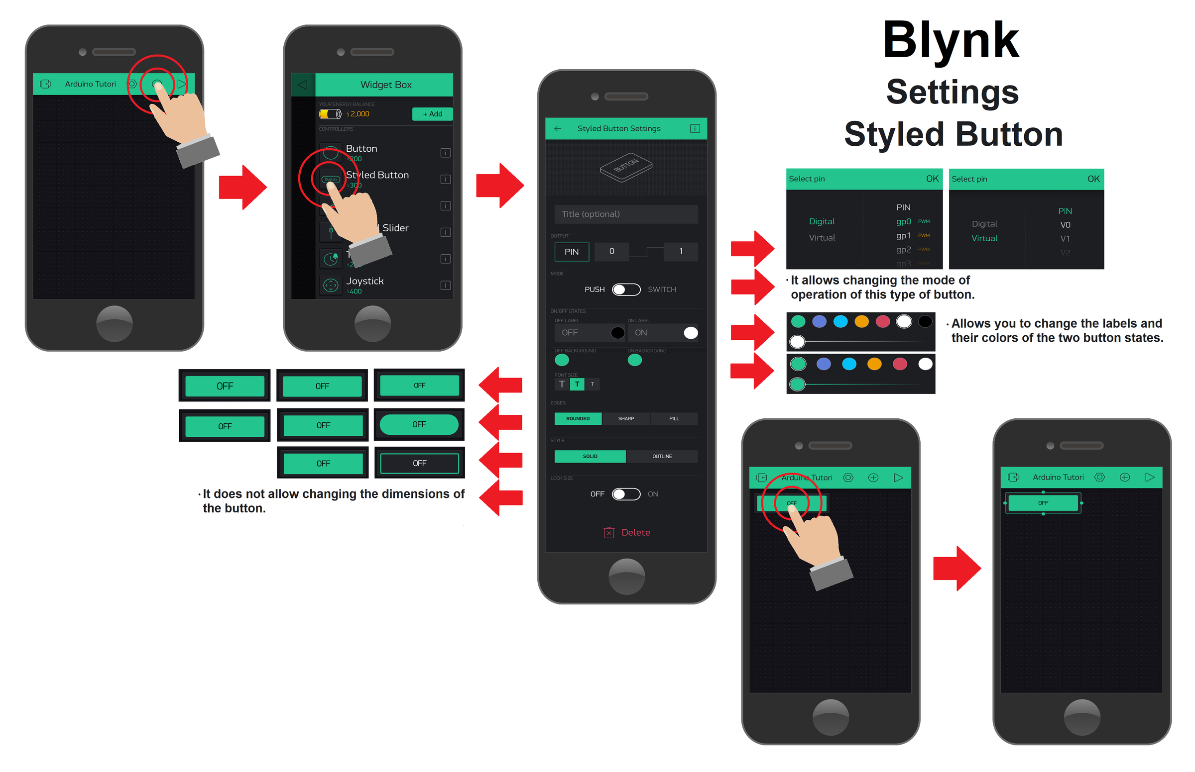 Arduino Tutorial - BLYNK Styled Button and ESP-01 Relay Module : 3 ...