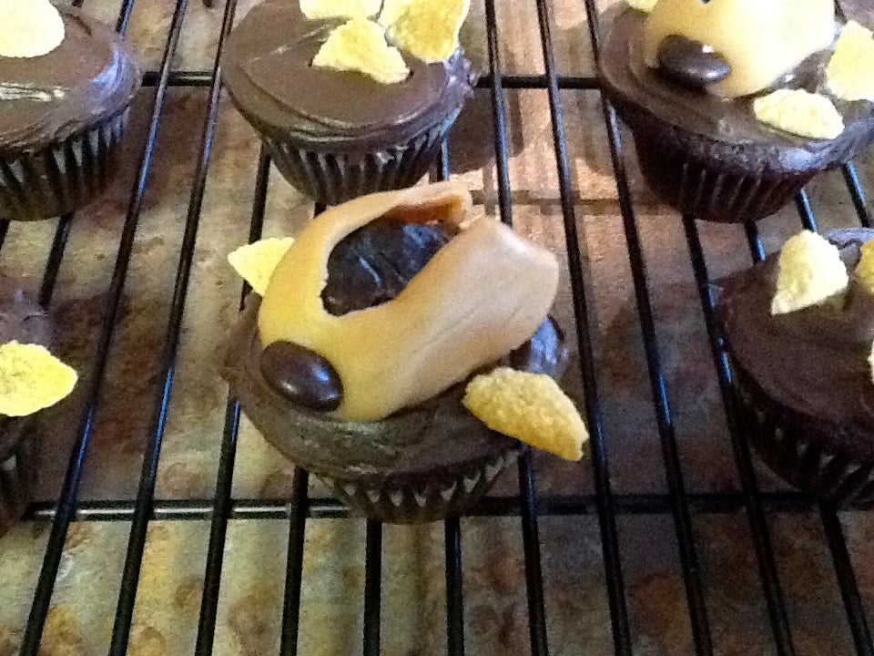 Cookie Monster Cupcakes Nailed It Pinterest