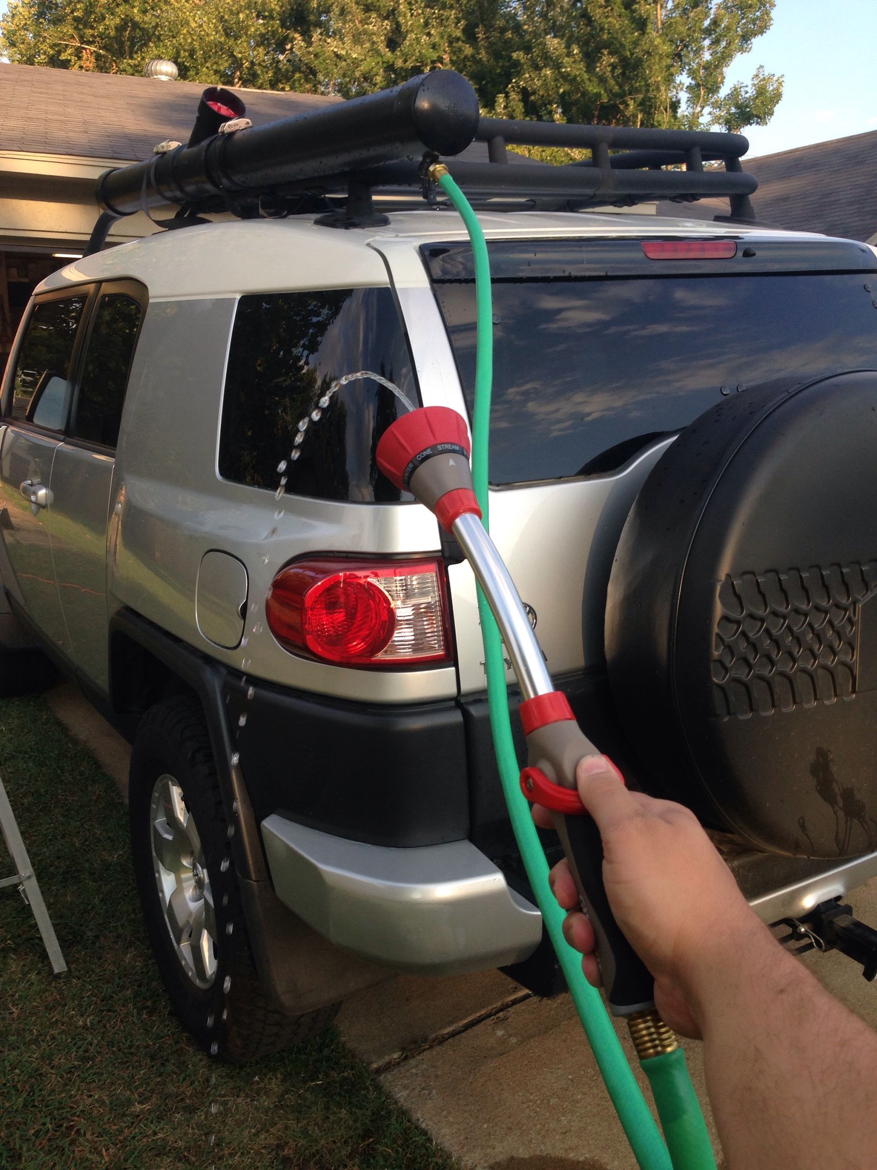 Roof Rack Shower for Outdoor Activities : 14 Steps (with Pictures ...