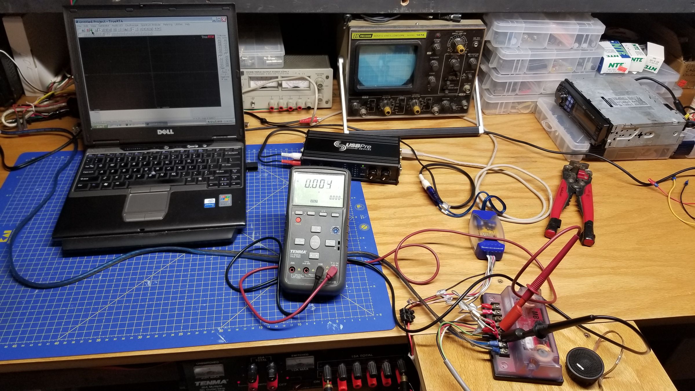 Using an RTA Program As an Oscilloscope or Circuit Analyzer : 4 Steps ...