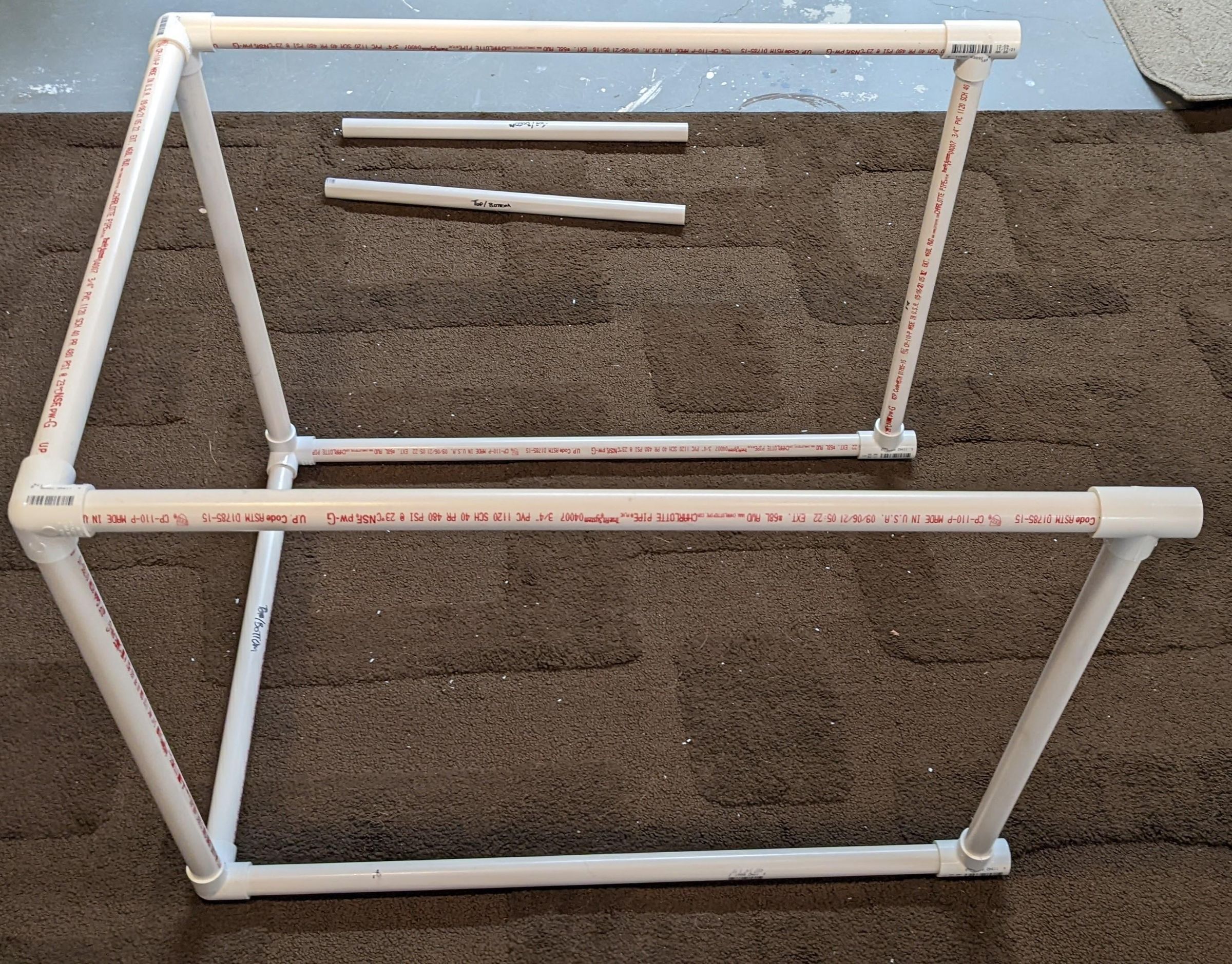 Hitch Cargo Carrier Bag PVC Frame : 6 Steps - Instructables