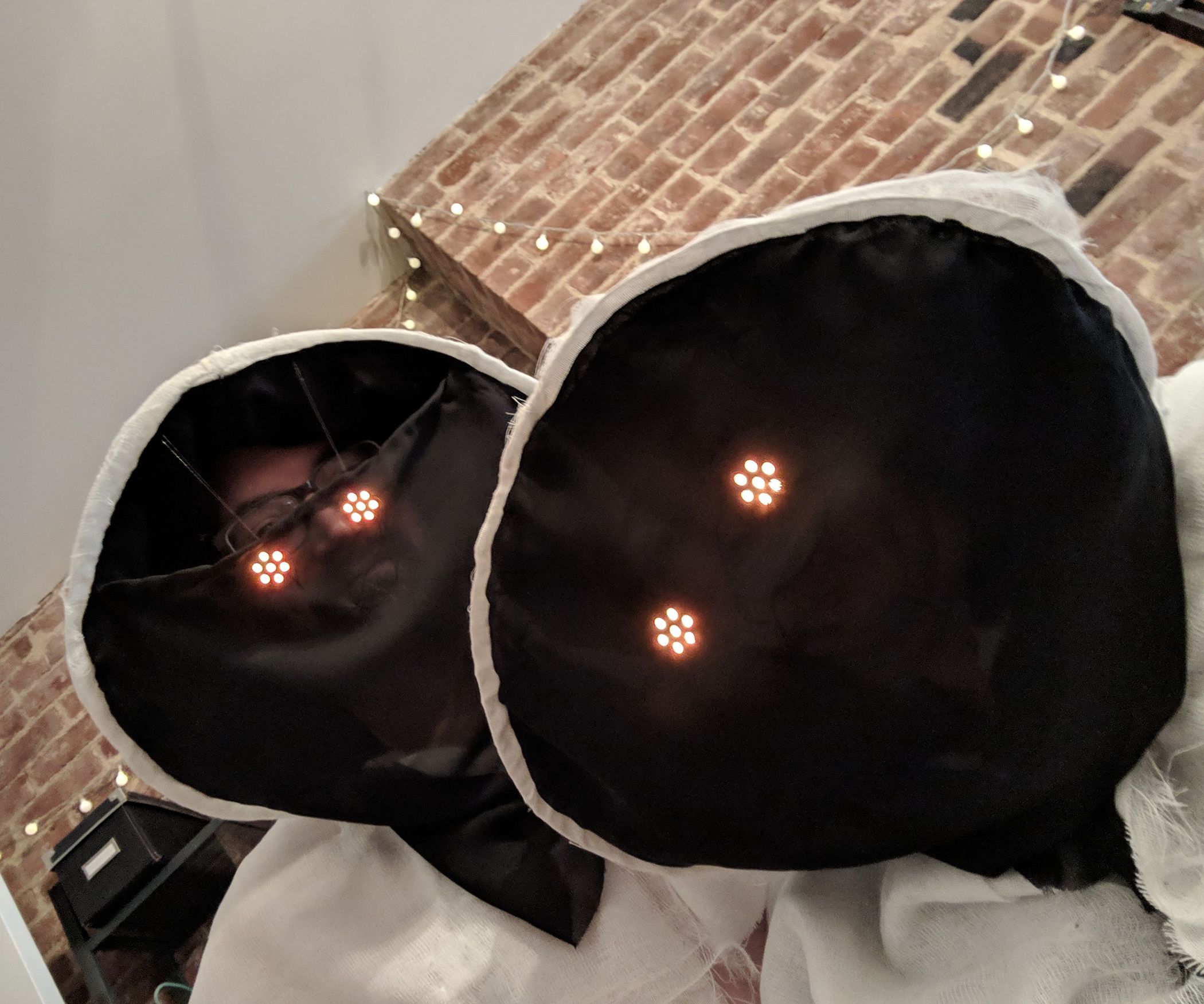 Remote Controlled LED Eyes & Costume Hood : 7 Steps (with Pictures ...