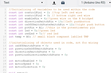 Tinker Cad Dc Motor Project - Hamza : 5 Steps - Instructables