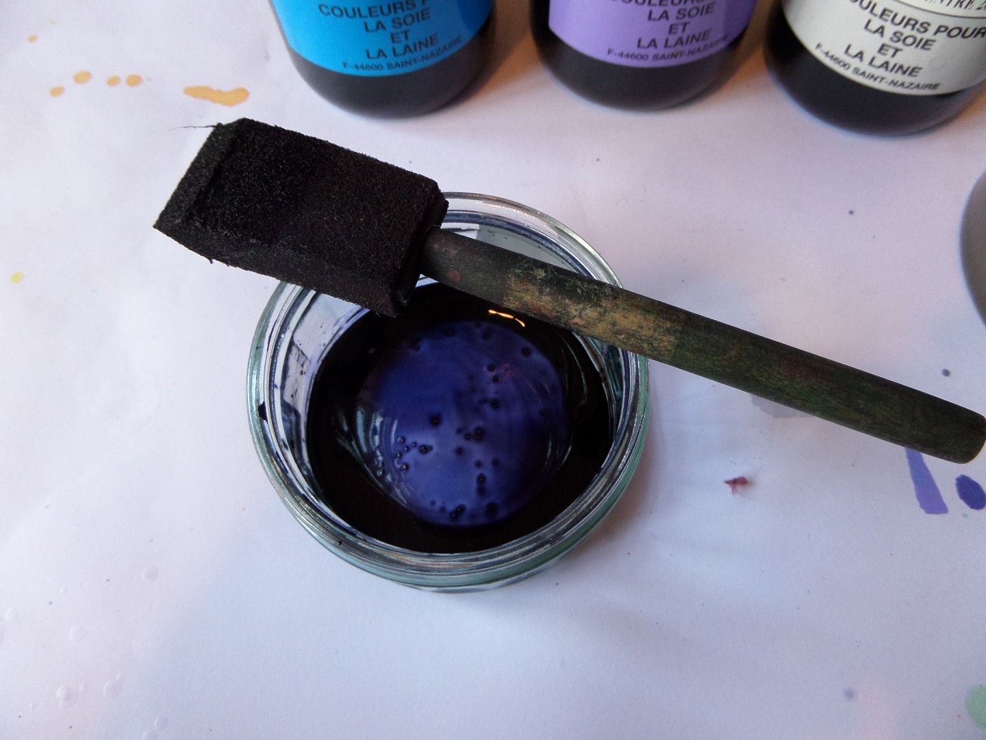 Rainbow Batik Silk Scarf Using a Teazle! : 11 Steps (with Pictures ...