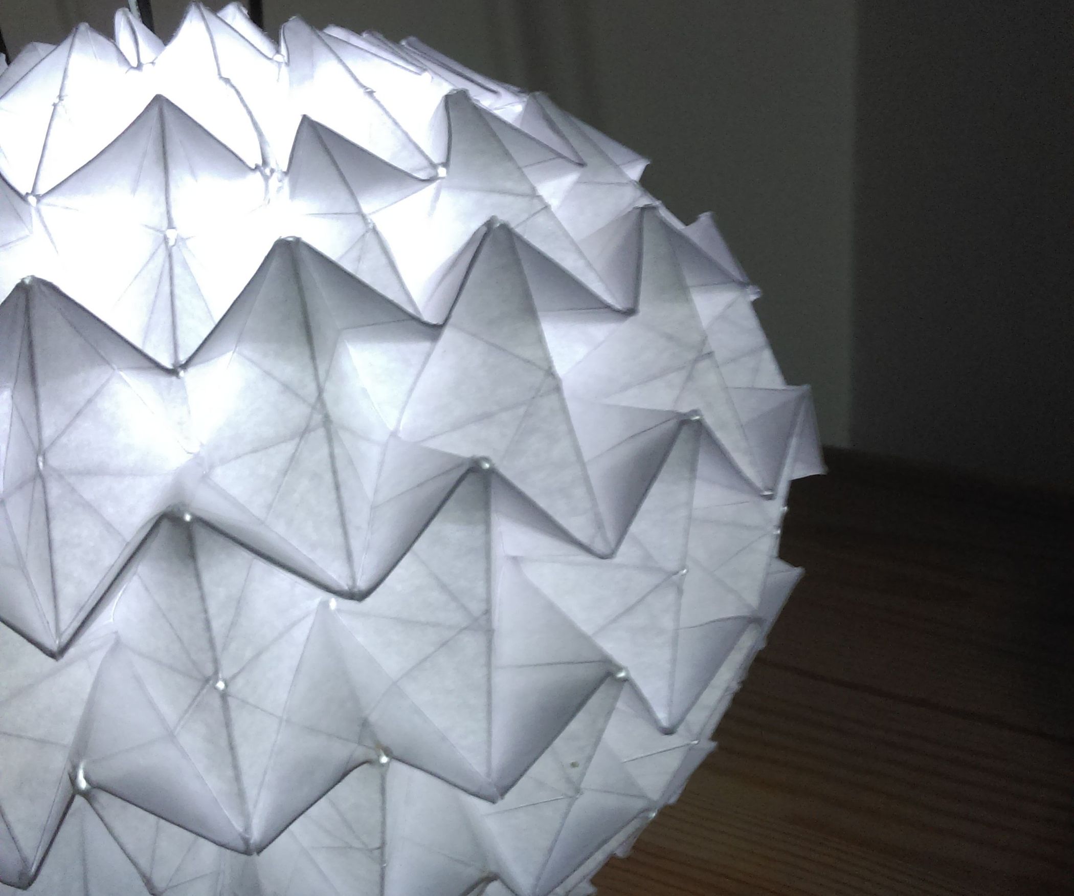 Origami Lamp (with Pictures) - Instructables