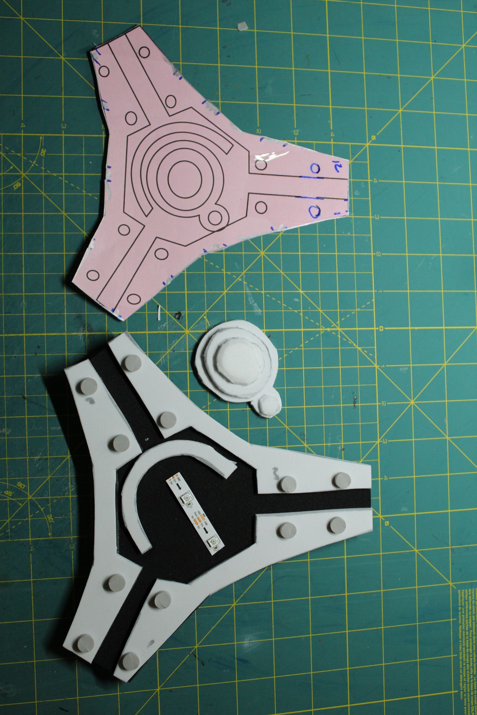 Guardian Shield From Legend of Zelda Breath of the Wild : 8 Steps (with ...