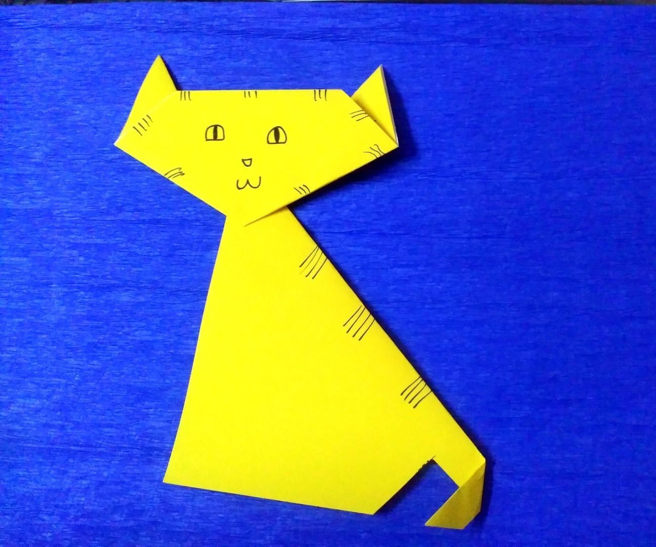 How to Make Paper Cat (Origami) : 4 Steps - Instructables