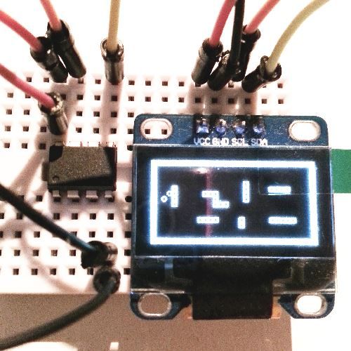 ATTiny85 Connects to I2C OLED Display - Great Things Can Be Small : 3 ...