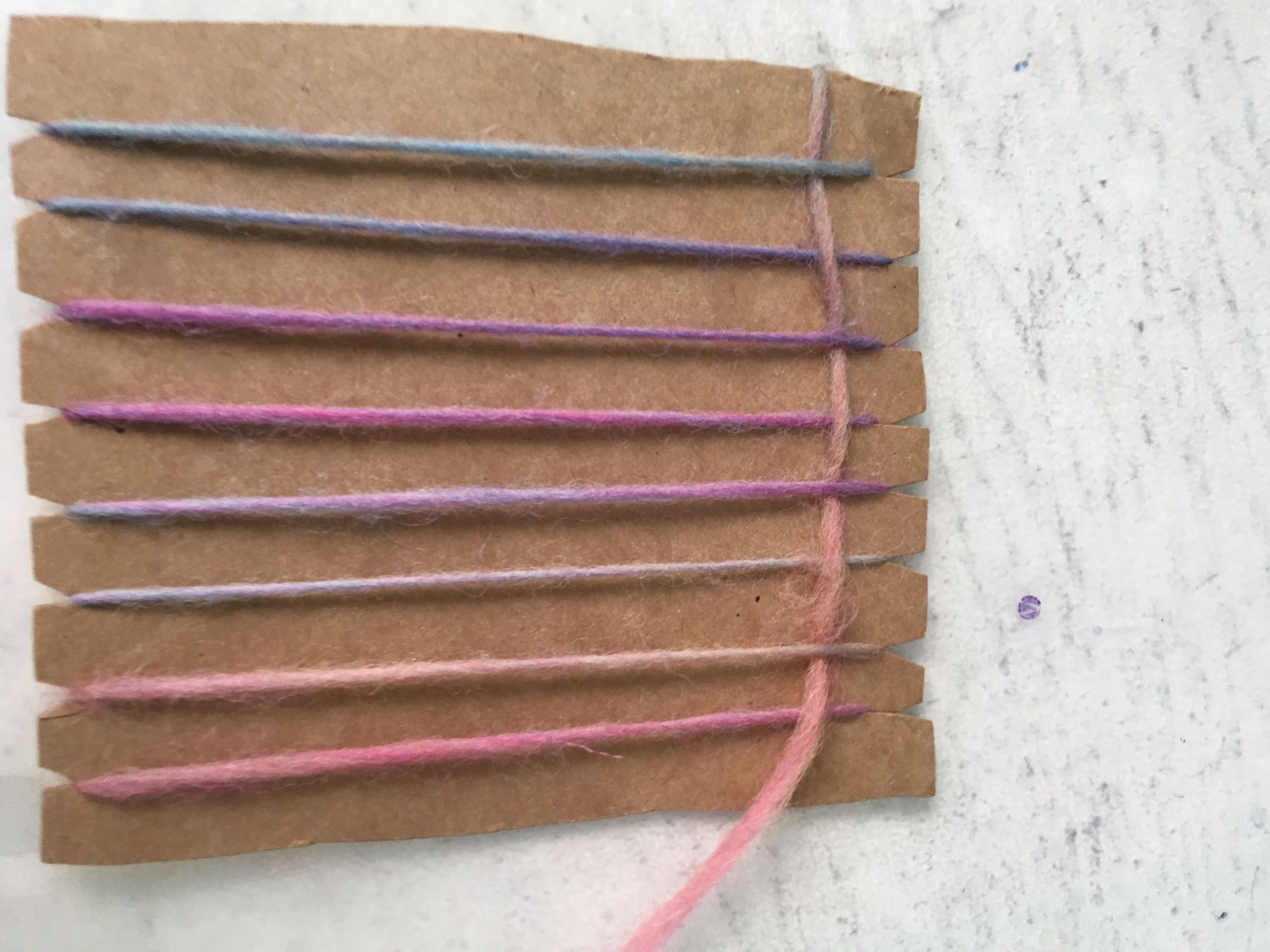 How to Weave Without a Real Loom : 6 Steps - Instructables