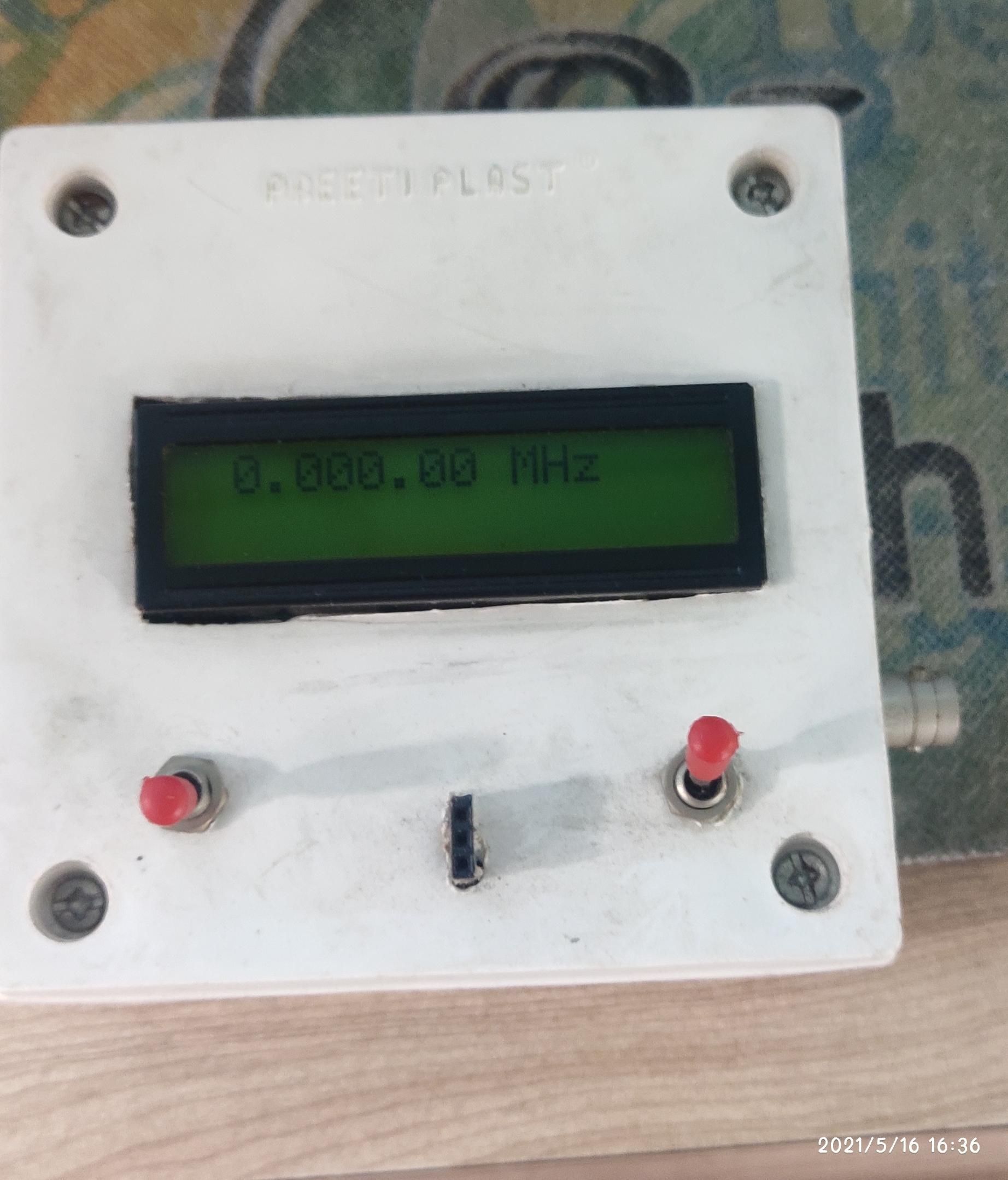 Frequency Counter Lcd