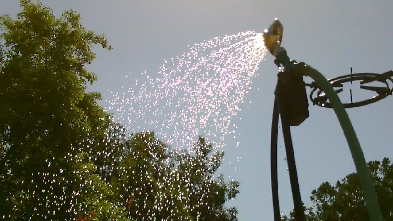 Solar Hot Water Shower - DIY Solar Shower - (using Black Poly Water ...