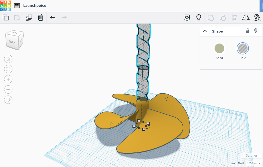 3D Printed Propeller Launcher for Propeller Testing (Or Just a Silly ...