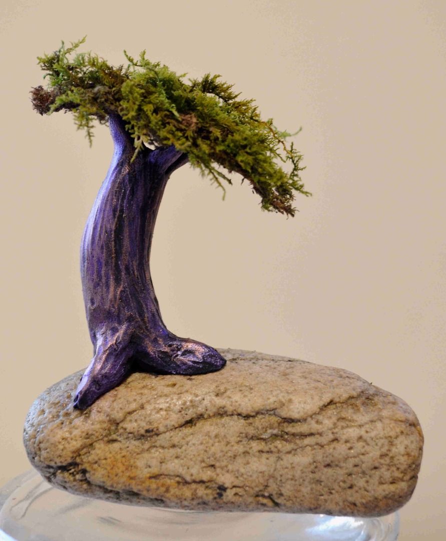 How to Sculpt a Tree on a Rock in Polymer Clay - Instructables