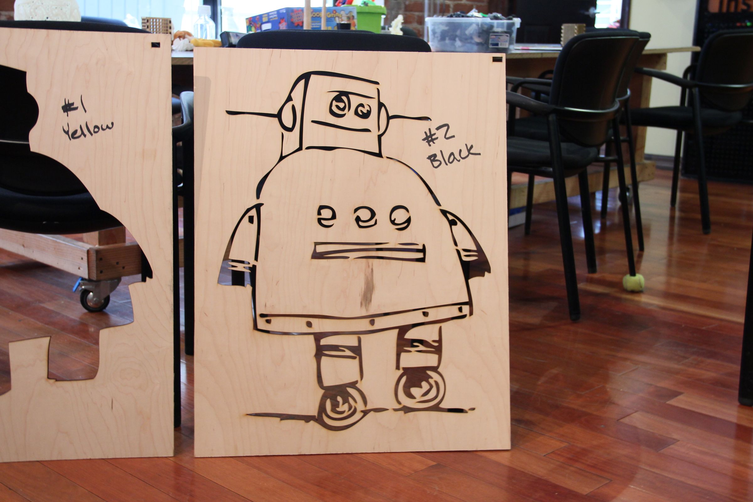 Laser Cut Robot Stencil : 7 Steps (with Pictures) - Instructables