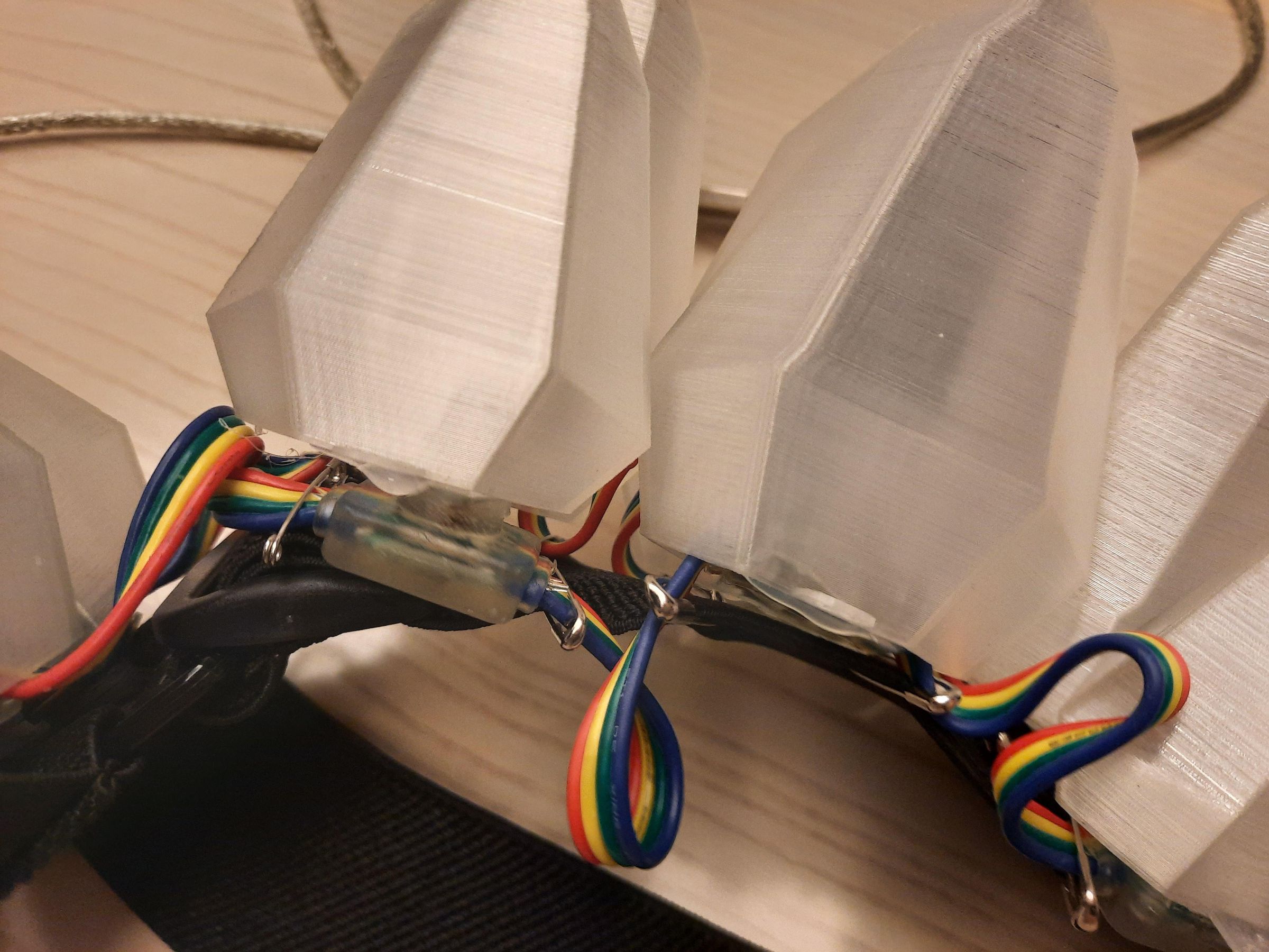 Music Sync RGB Wearable Spike (Arduino) : 6 Steps - Instructables