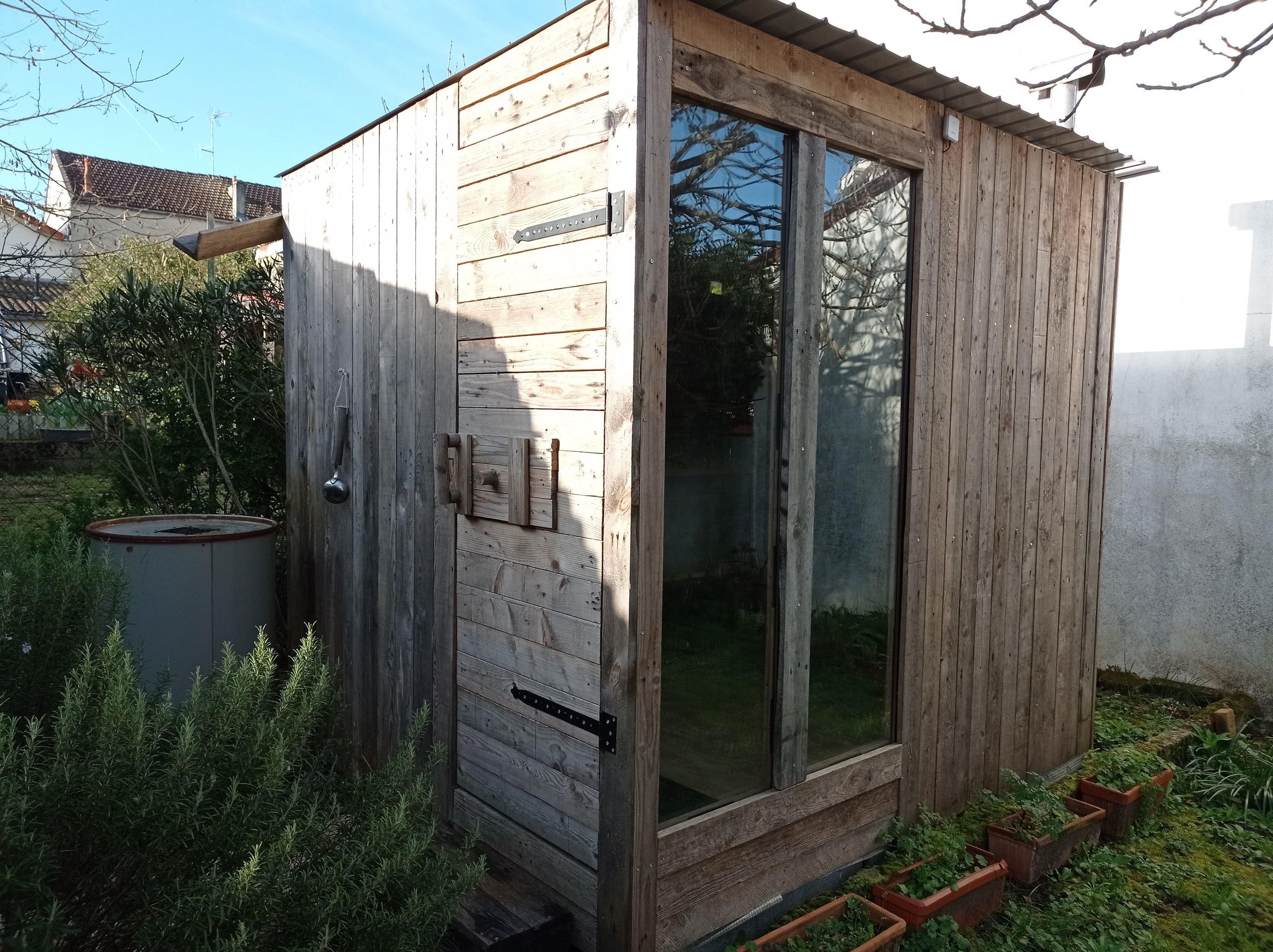 My Pallet Sauna : 12 Steps (with Pictures) - Instructables